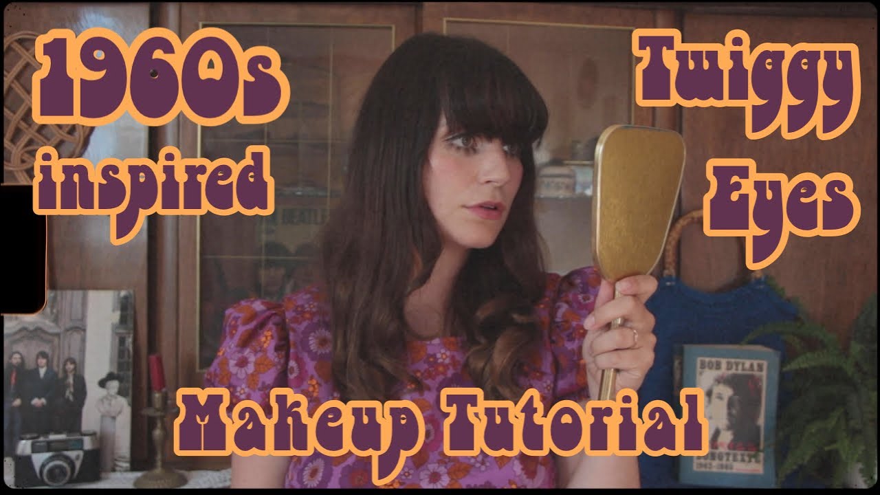 Twiggy Eyes · 1960s Makeup Tutorial I How to achieve a 60s Makeup Look