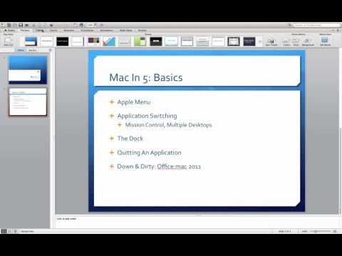 1MinuteMac: Hidden Menubar