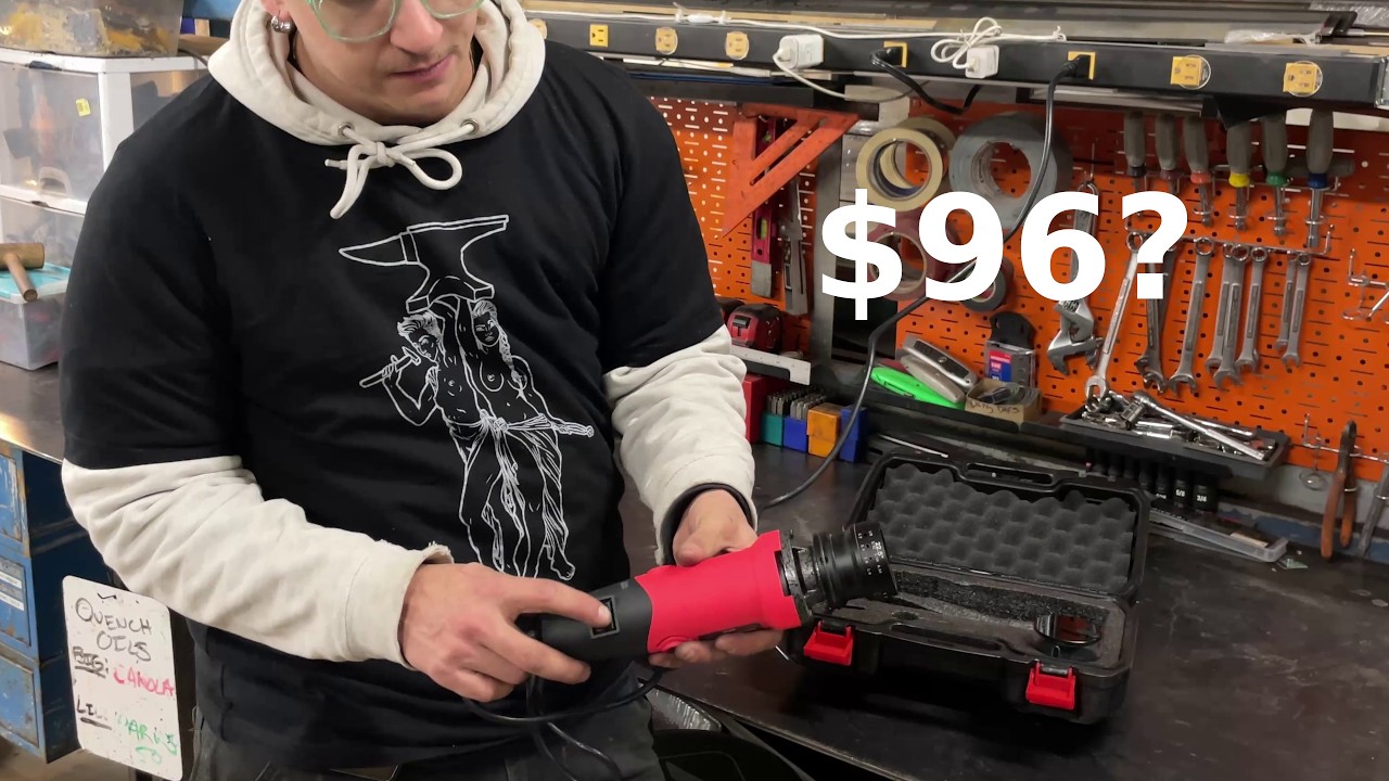 Is a $96 Tungsten Grinder worth it? Review - YESWELDER Tungsten Electrode Sharpener for TIG Welding