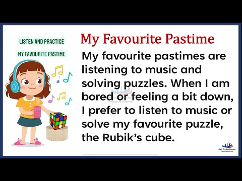 My favorite pastime general vocabula…: English ESL video lessons