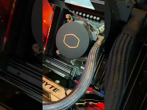 AMD Ryzen 9-5900x GAMING PC BUILD|| RTX3090ti|| GLOBAL COMPUTERS || X570 AORUS MASTER #shorts #viral