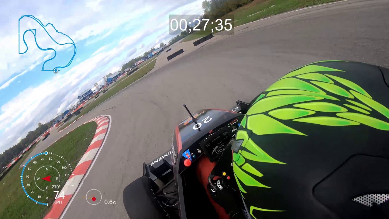 McGill Formula Electric - UofT Shootout 2019 Fastest Lap
