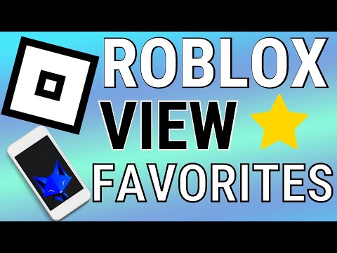 HoW To See Your Favorites On Roblox Mobile (Android & iOS)