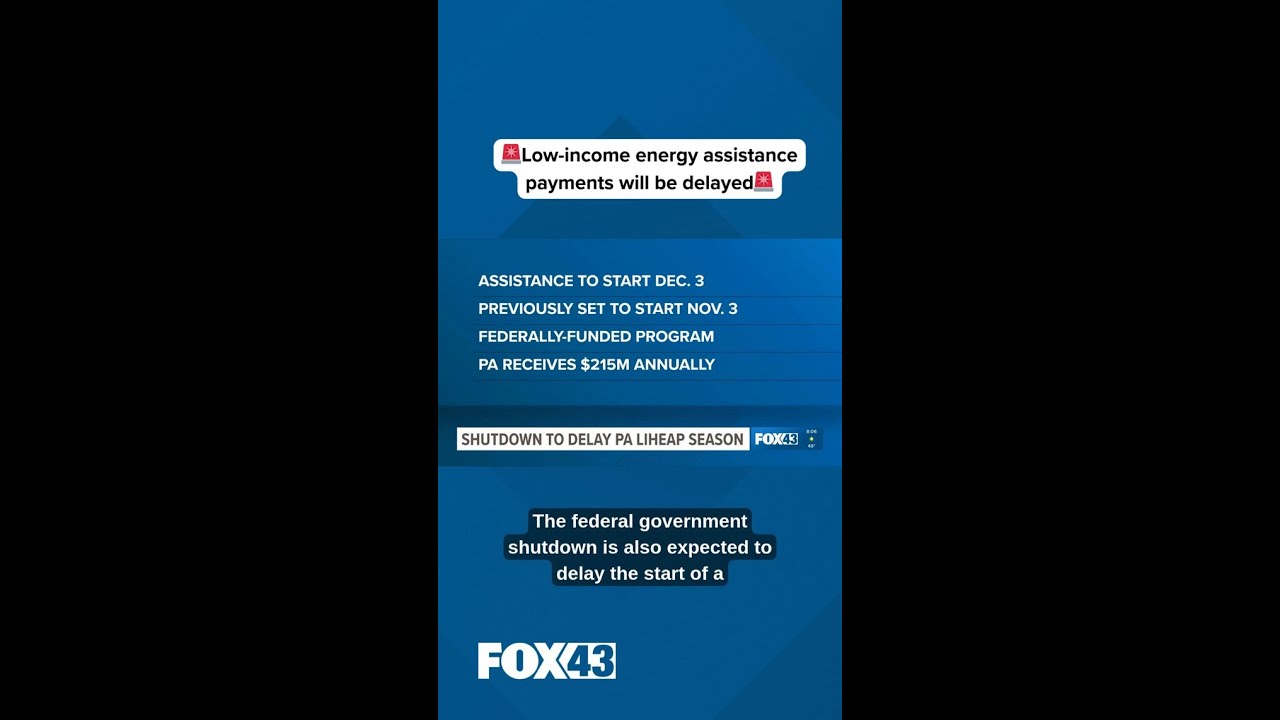 LIHEAP program delayed due to shutdown