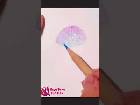 JELLYFISH DRAWING | EASY DRAW FOR KIDS #drawingeasy #howtodraw