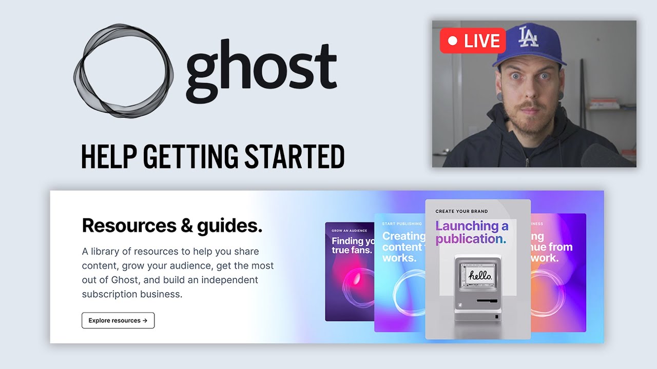 How To Build a Website with Ghost (Step-by-Step Beginner Tutorial 2025)