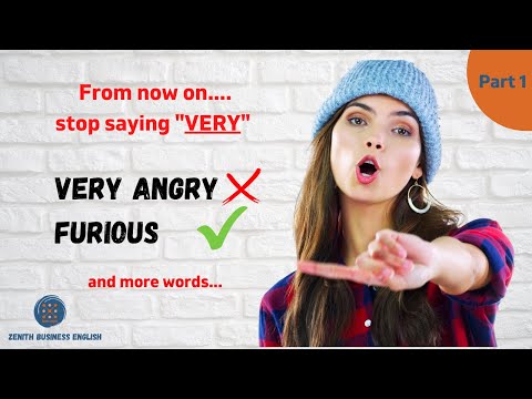 Stop Using "VERY"! 50 Advanced English Words To Use For English Fluency With Pronunciation Exercise