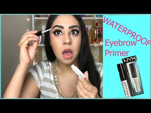 NYX WATERPROOF Eyeshadow Primer Review/DEMO||Celin isher