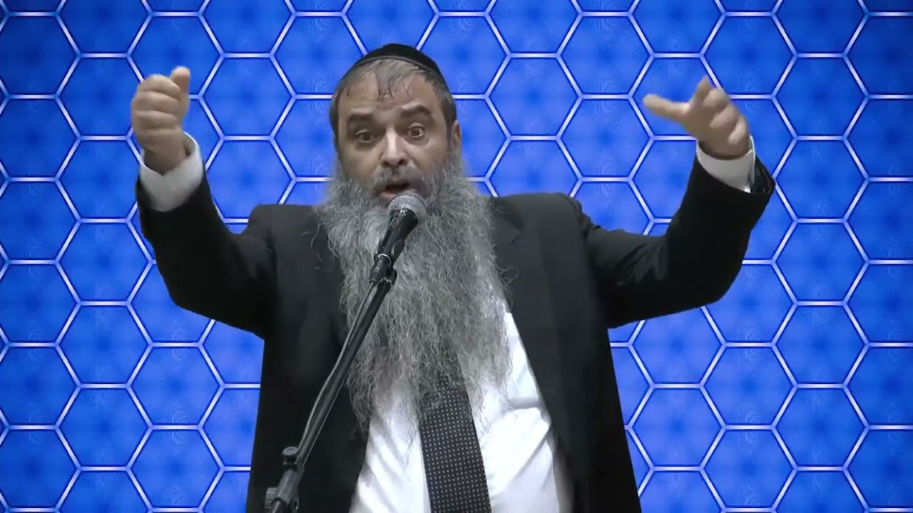 הרב רפאל זר הכלל הכי חשוב בחיים זה שליטה עצמית קודם כל חייבים את זה