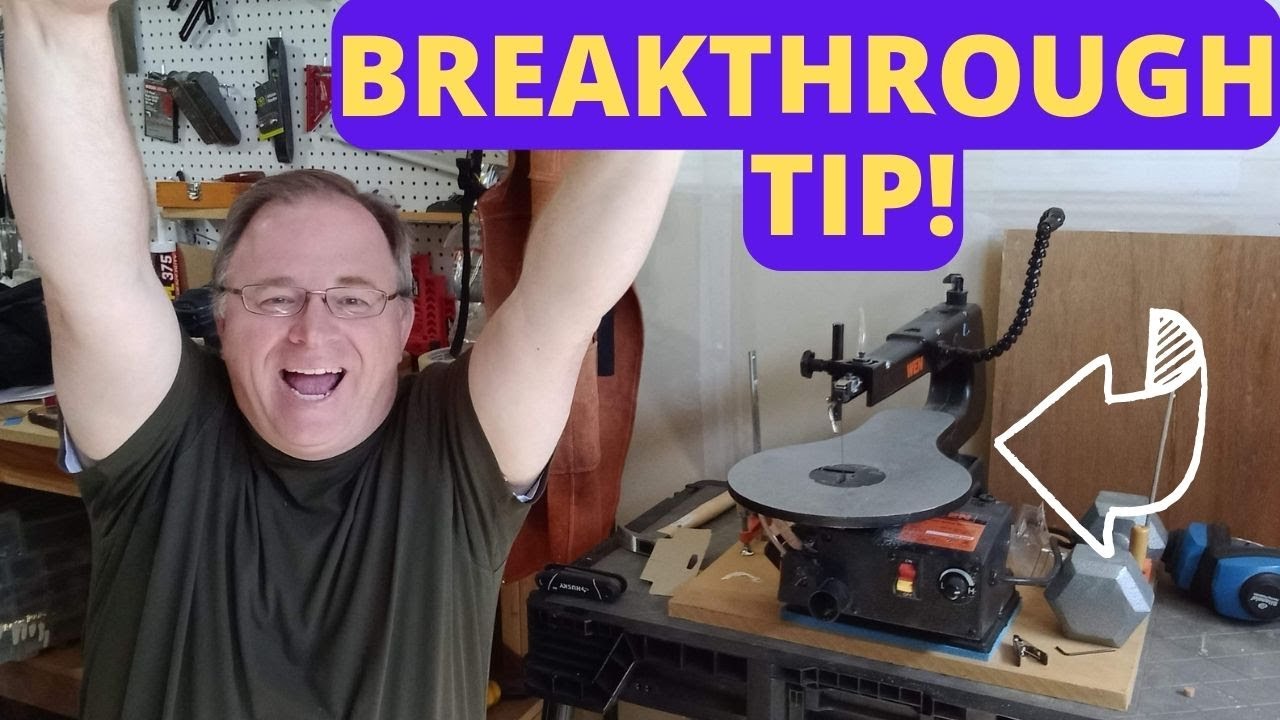 EASY WEN Scroll Saw INSIDE CUT TIP With a Pinless Blade | WEN Model 3920