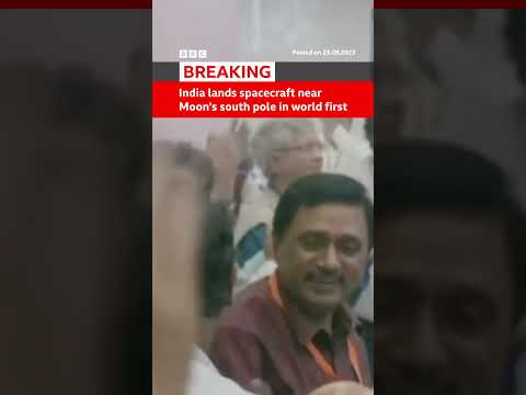 India has made history. They are the first country to land a spacecraft near the Moon's south pole.