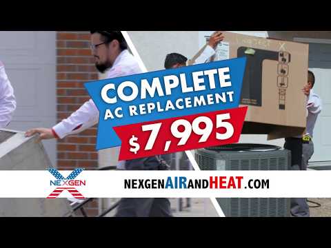 Get a Complete AC Replacement with NexGen Air and Heat | Last AC You'll Ever Buy