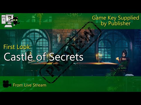 Steam Community :: Video :: First Look - Castle of Secrets (Live Stream)