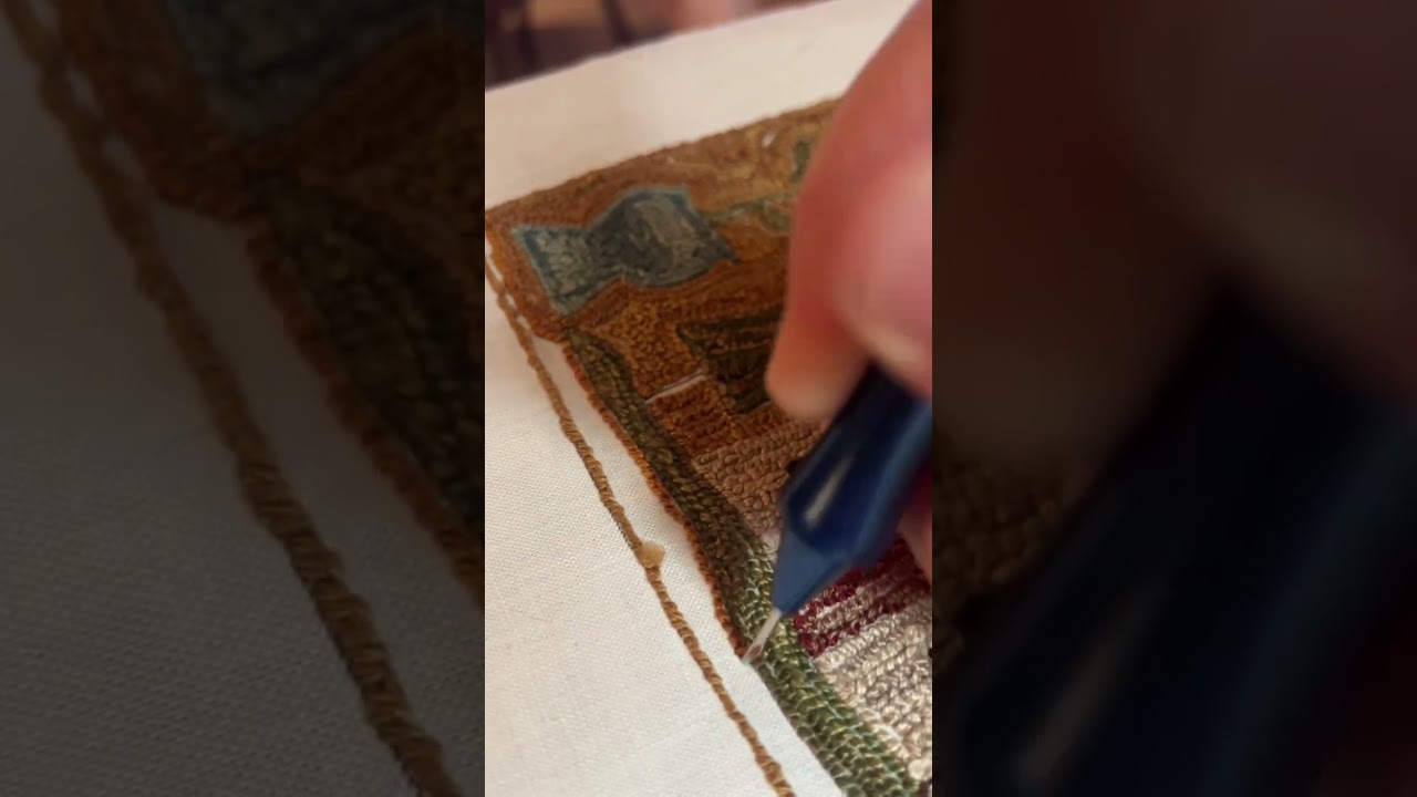 30 seconds of punch needle