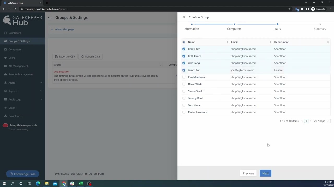 GateKeeper Enterprise Explained - Creating a Group