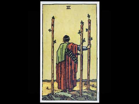 Learn Tarot. The Three of Wands. #tarot #spirituality