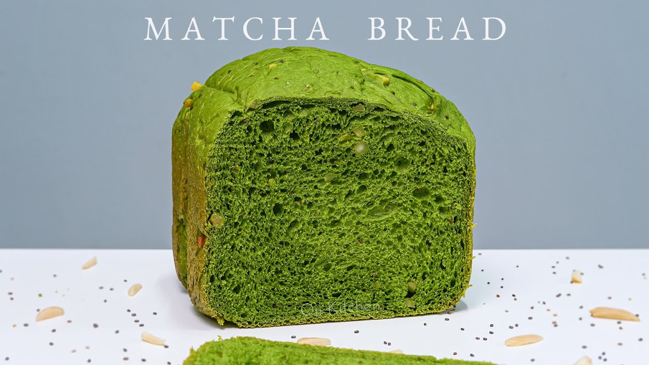 How to make Matcha Bread (Turn on CC)
