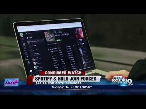 Spotify and Hulu bundle subscriptions