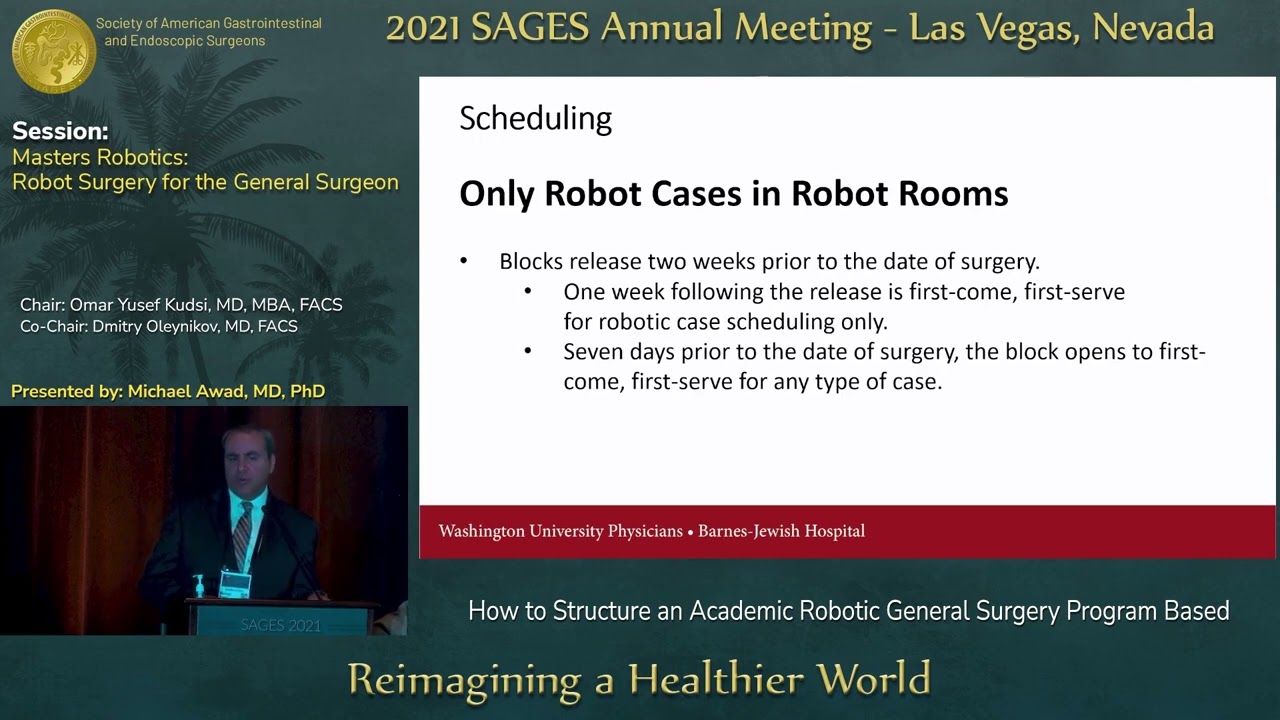 How to Structure an Academic Robotic General Surgery Program Based
