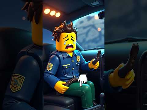 Noob is on a U S Police Car with a Black Mamba #roblox