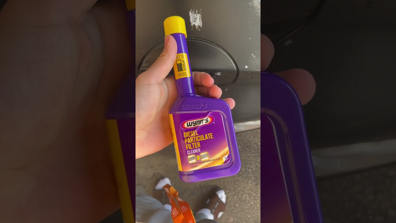 How to put DPF cleaner liquid into your BMW? #diesel wynn’s