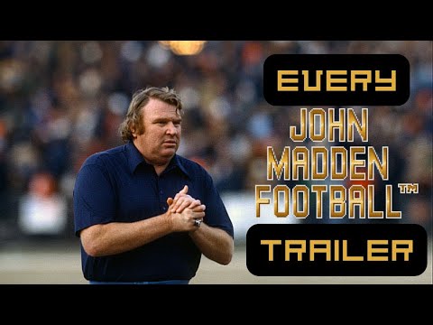 Every John Madden Football Game Trailer/Intro/Commercial