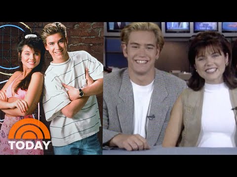 'Saved by the Bell' Favorite TV Couple Zack and Kelly Talk New Series | Flashback Friday | TODAY