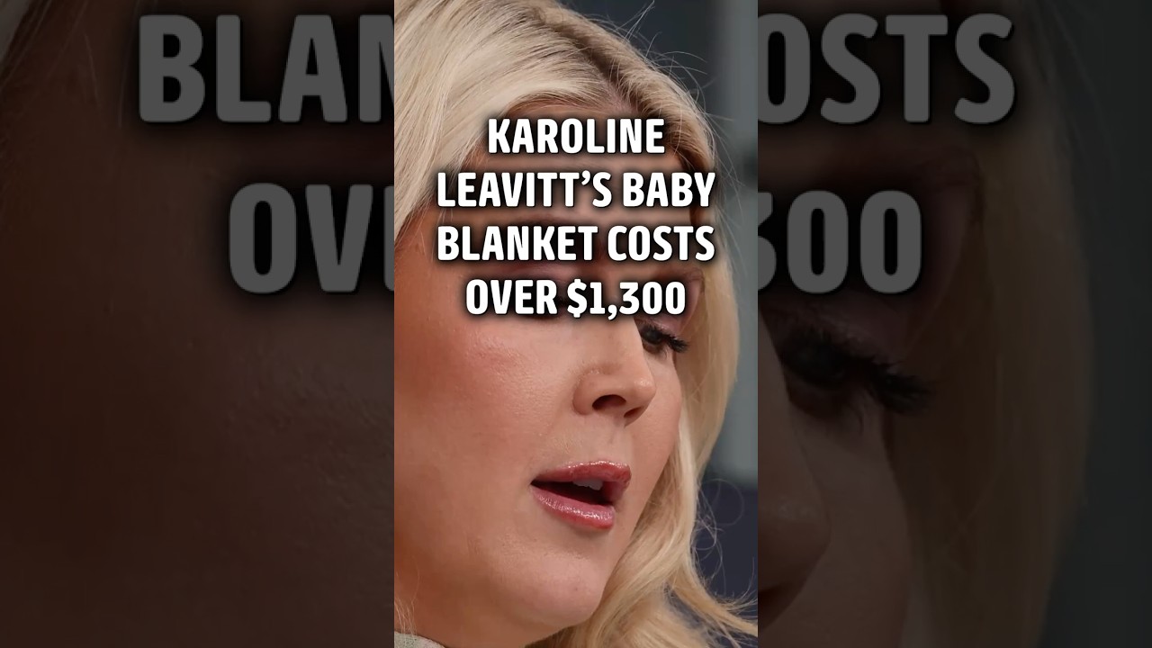 Karoline Leavitt’s Hermes Baby Blanket Costs Over $1,300