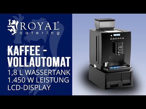 Kaffeevollautomat Royal Catering RC-FACMP | Produktpräsentation