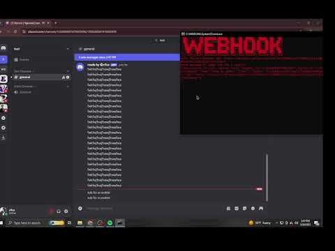 discord webhook spammer ( FREE SORCE CODE 2025! )