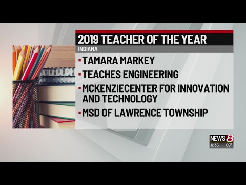 2019 Teacher of the Year for Indiana