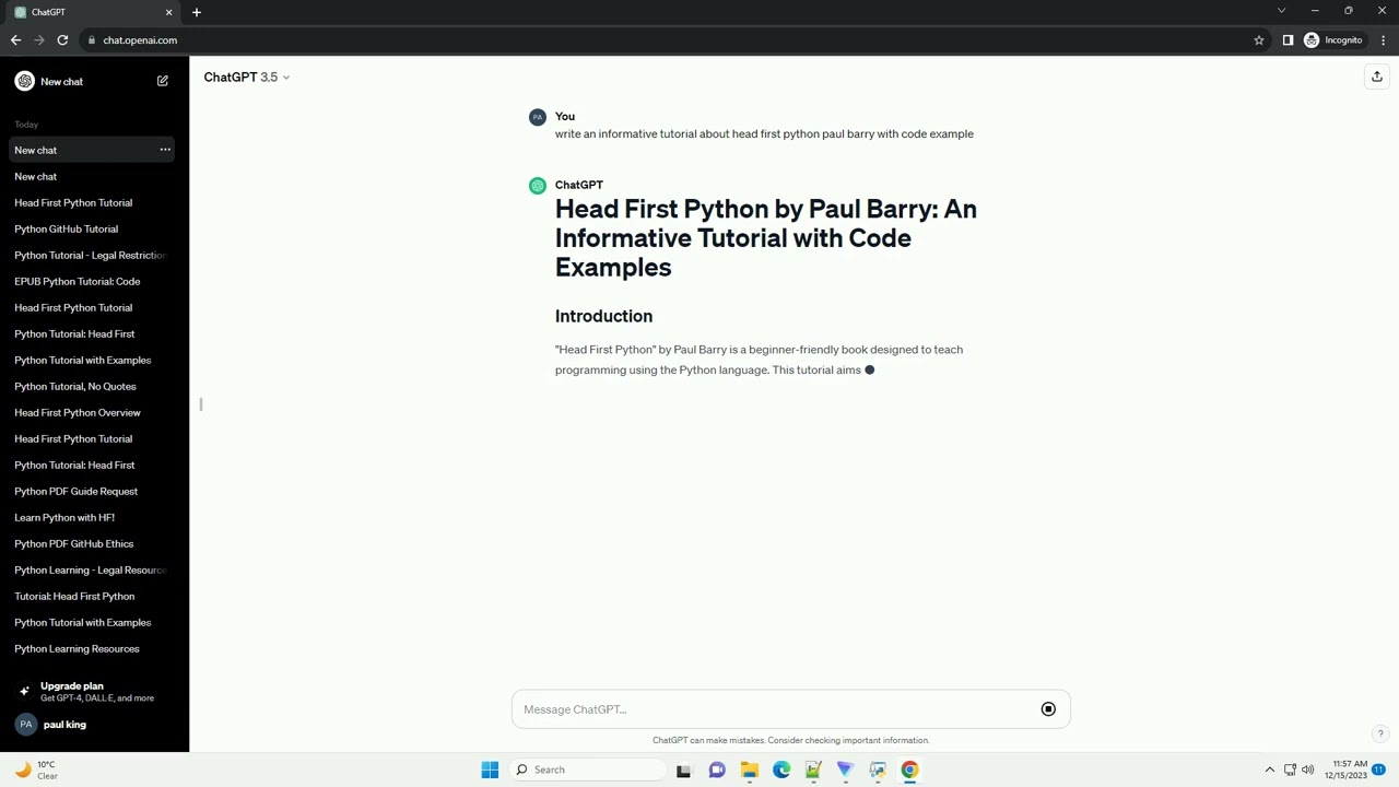 head first python paul barry