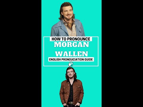How To Pronounce MORGAN WALLEN? (Correctly) #shorts #MORGANWALLEN #howtopronounce