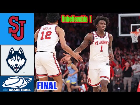 St. John's vs UConn [ FULL GAME Highlights ]Feb 07,2025 |College basketball 2025 | Men's basketball
