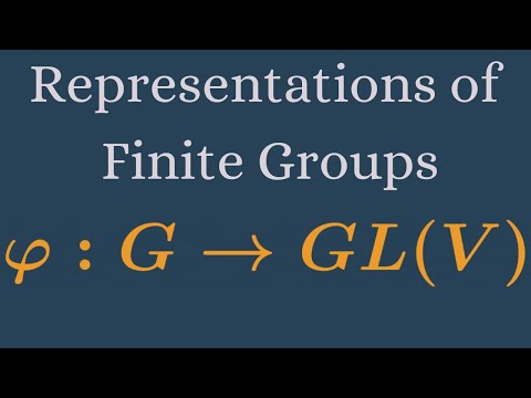 Representations of Finite Groups | Definitions and simple examples.