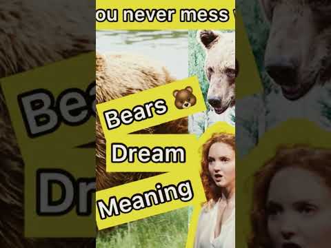 4 #bears #dream #meaning #shorts #stories #story