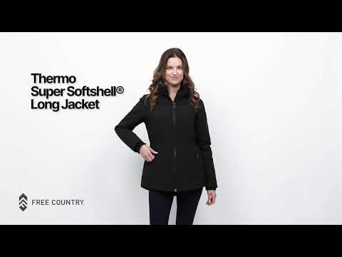 Women's Thermo Super Softshell Long Jacket