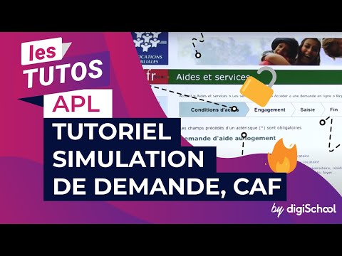 APL : tutoriel simulation de demande, CAF