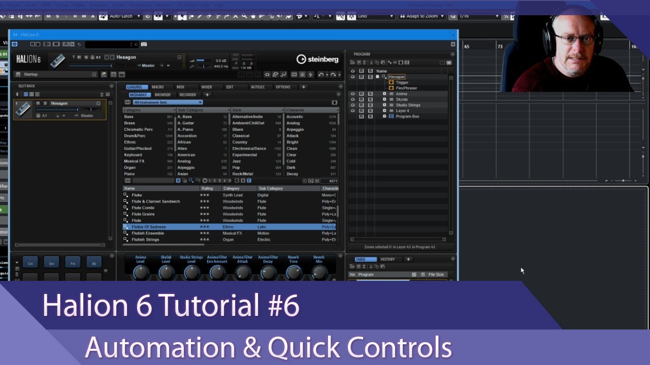 Steinberg Halion 6 Tutorial Ep.6: Automation & Quick Controls