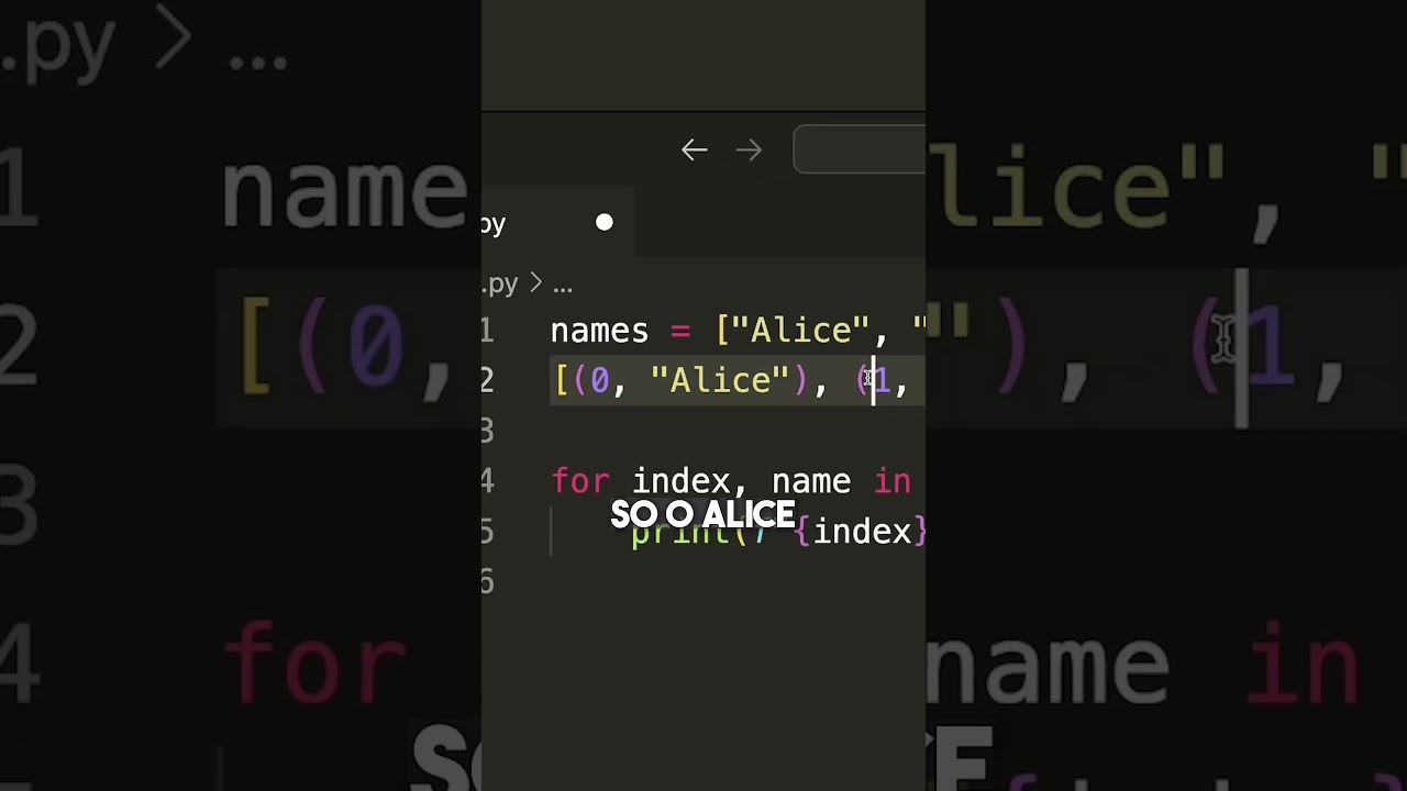 Tutorial: Python Enumerate Function