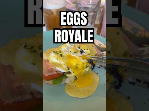 Eggs Royale by Mary Grace #waveregalaiii #marygrace #foodie #shorts #followformore