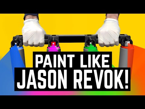 SPR4YER 🔵🟣🟢🔴 Jason Revok Style 4x Spray Can Tool・Free STL File for ・Cults