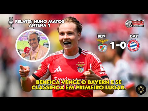 Benfica 1-0 Bayern - Relato: 🎙️ Nuno Matos | Mundial de Clubes 2025
