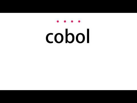 How to pronounce cobol - Vocab Today