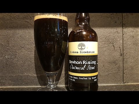 Brehon Rising Oatmeal Stout By Brehon Brewhouse | Irish Craft Beer Review