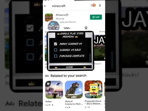 GOOGLE PLAY STORE MOD MENU BY JAYIUZ #jayiuz #shorts #viral #fypシ