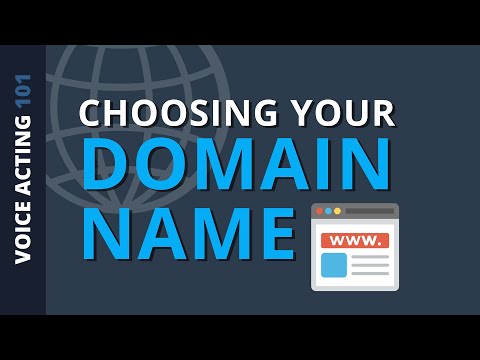 Choosing a VO Website Domain Name