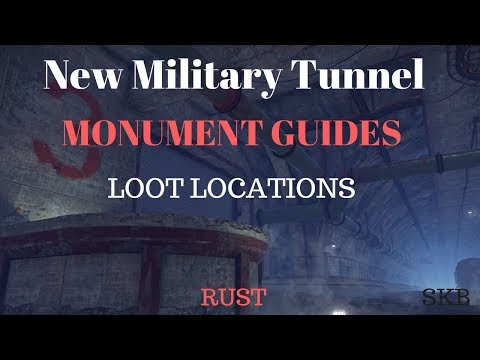 Steam Community :: Video :: Military Tunnel-Rust Monument Guides-Easy Loot