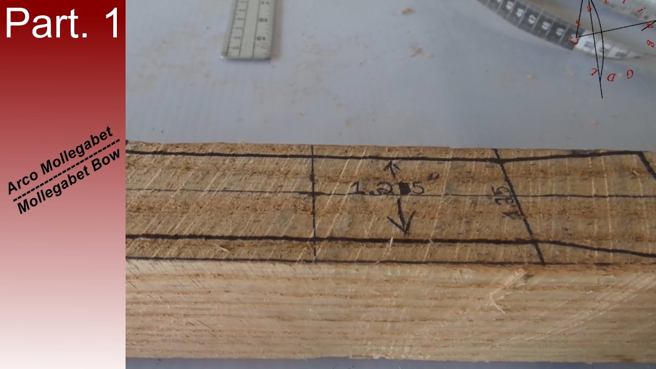 Construcción de arco tipo Mollegabet - Parte 1