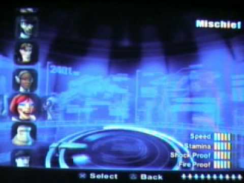 Timesplitters Future perfect character select Part 2